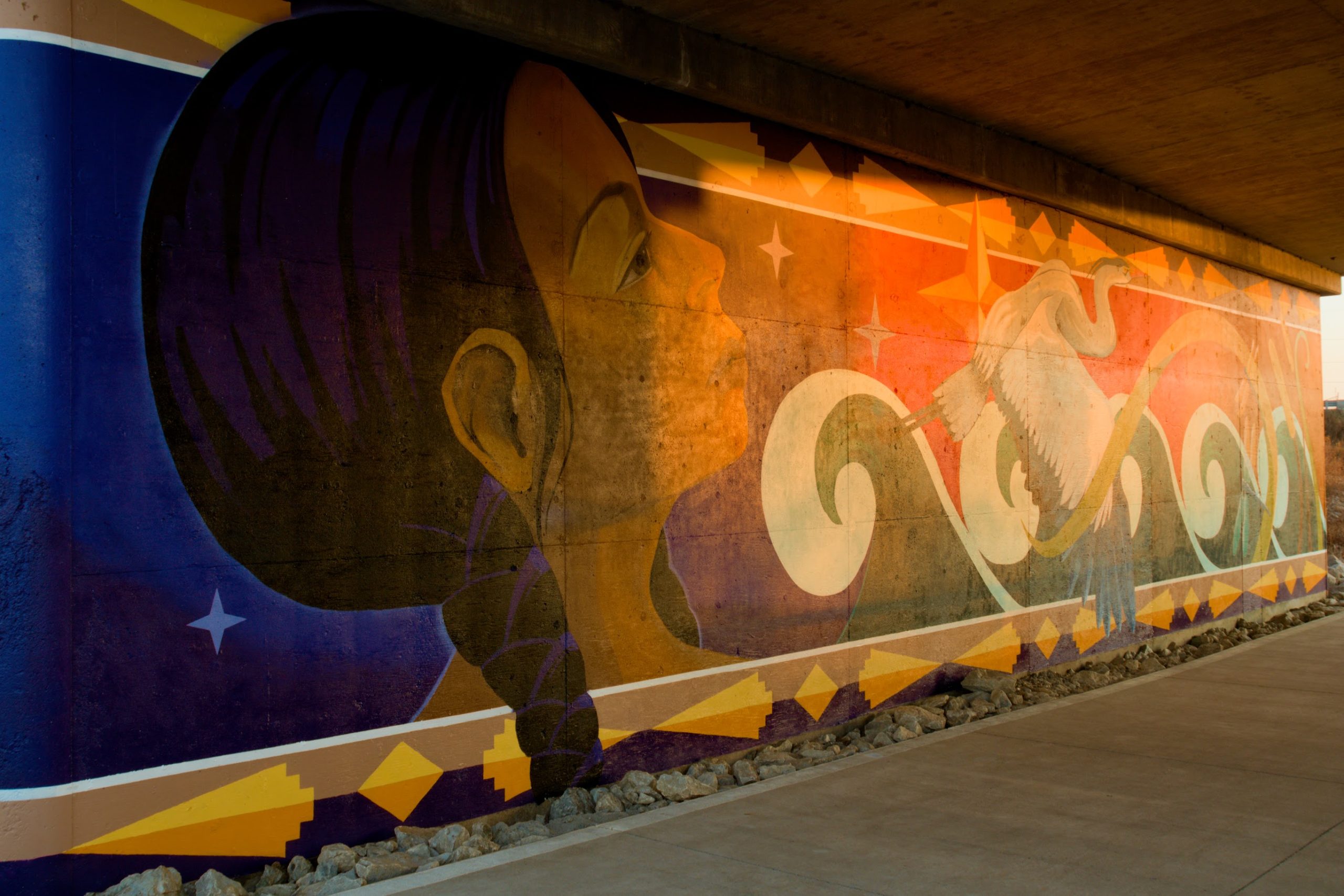 New Mural Honors Wetlands and Indigenous People of Lawrence, Kansas ...