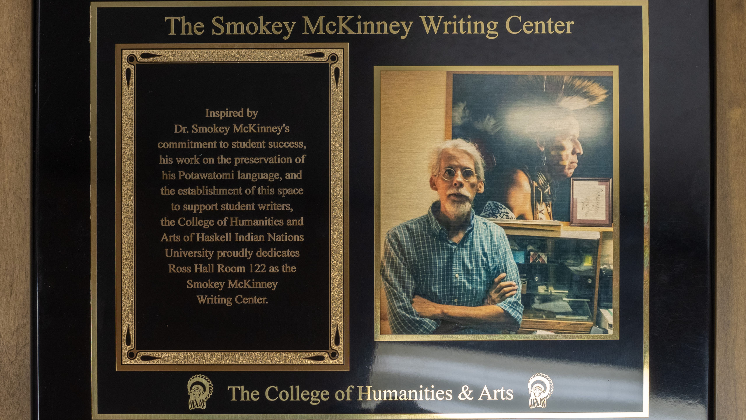 Writing Center dedicated to Smokey McKinney - The Indian Leader