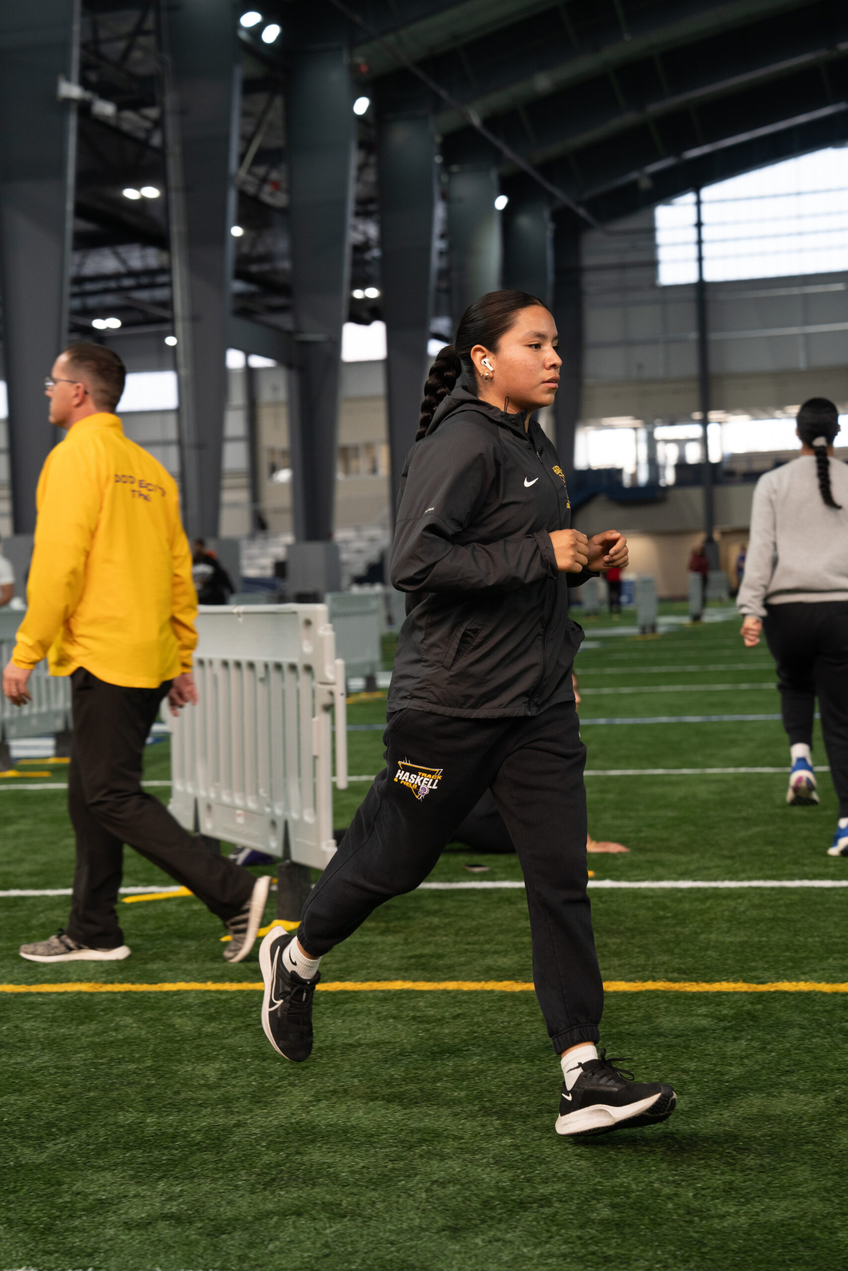 February 10, 2024 Haskell Athletes Compete at Washburn Indoor Athletic ...